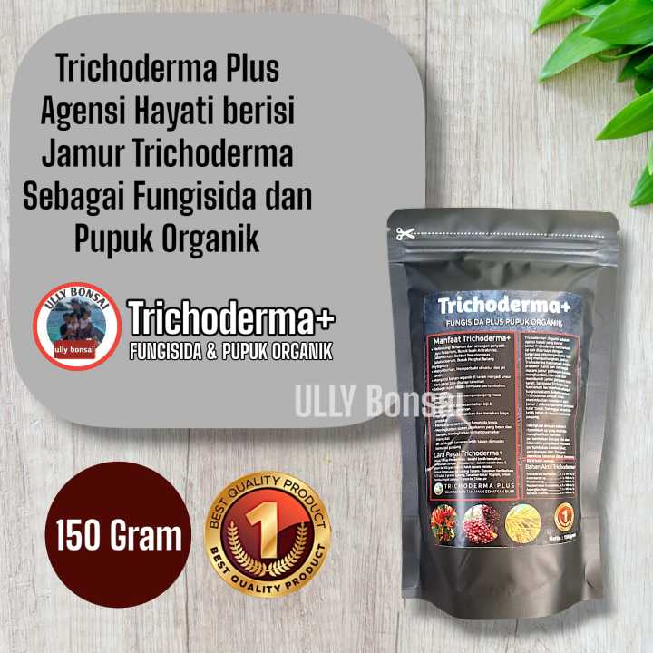 Trichoderma Plus Bio Fungisida Organik Dan Pupuk Organik 150 Gram ...