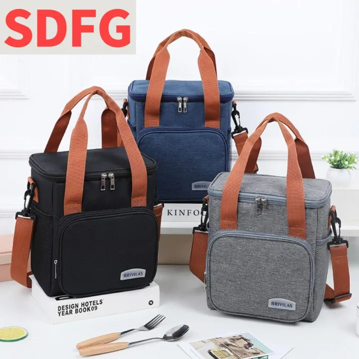 SDFG Sức chứa lớn Túi đựng đồ ăn trưa Di động Dày Túi giữ lạnh thực ...