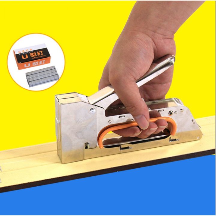 Rapid Powerful Gun Heavy Duty Sweden Metal Gun Tacker Staple Manual ...