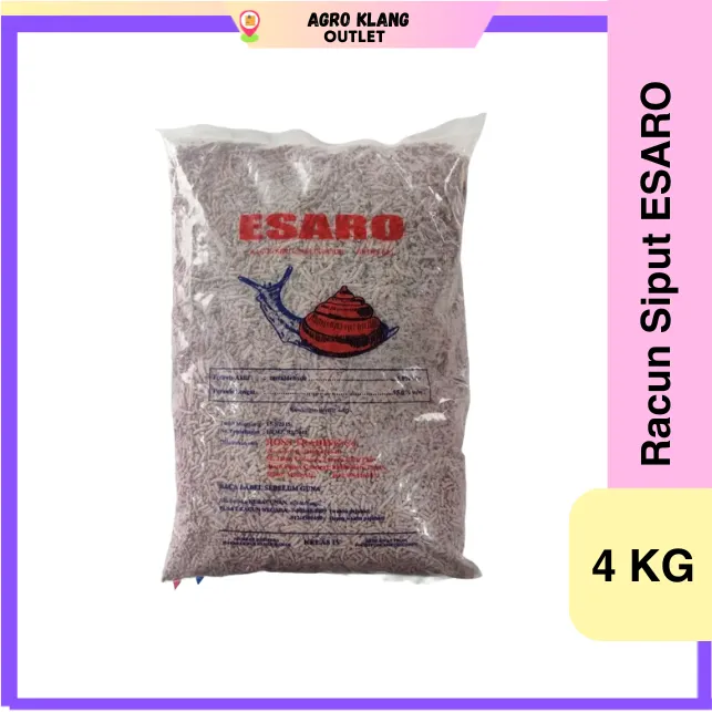 Racun Siput ESARO Versi 4KG Snail Bait bagus Snail Killer tanaman cepat ...