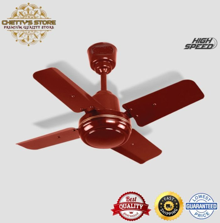 PREMIER Ceiling Fan New Air RED BROWN 600 MM (24 inch) | Lazada