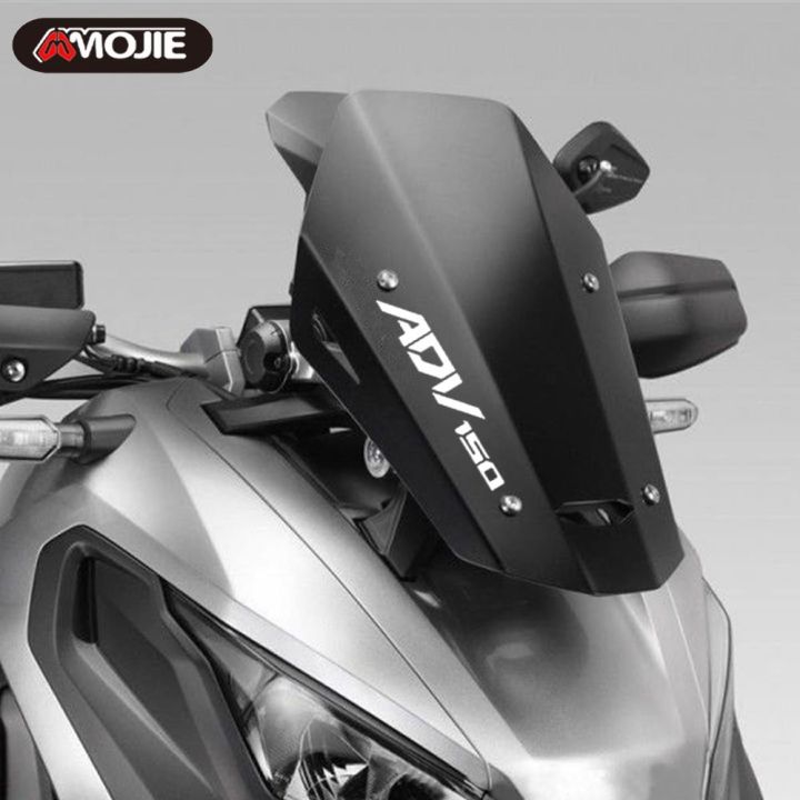 ADV 150 Motorcycle Front Windshield Windscreen Wind Screen Extention ...