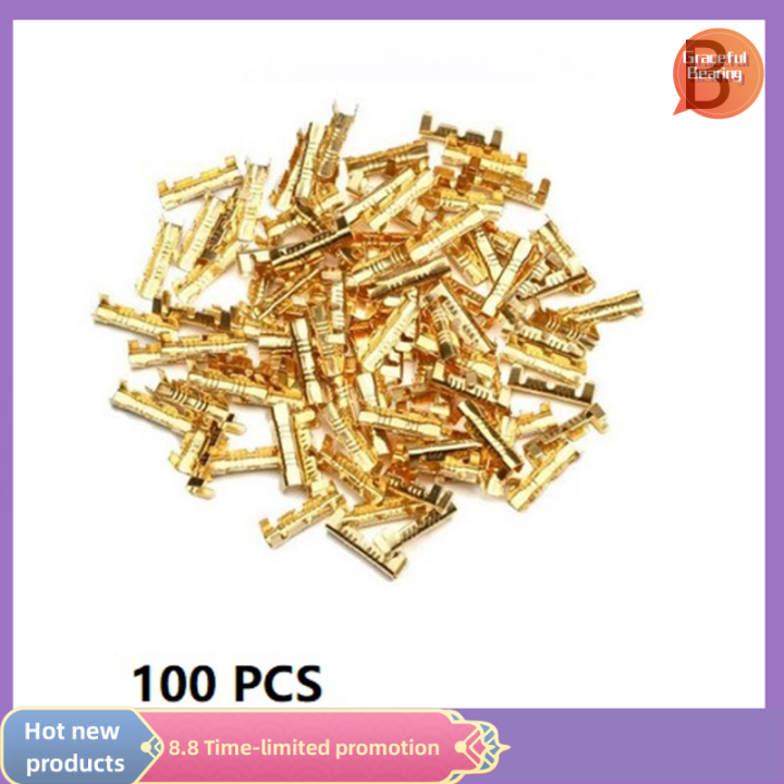 Graceful Uninsulated Female Spade Terminal Connectors Terminals Crimp ...