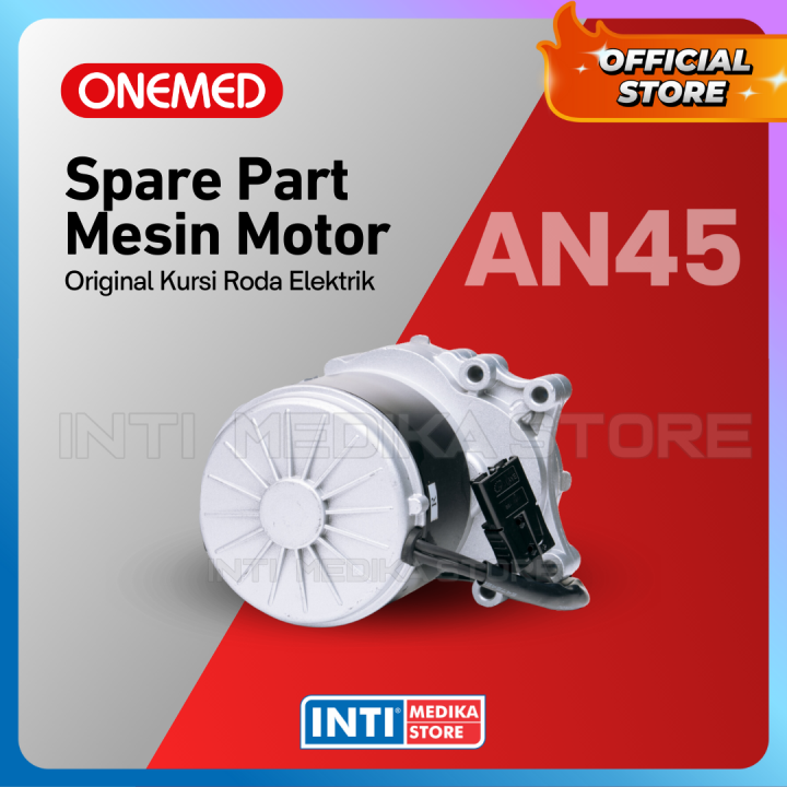 ONEMED - MESIN MOTOR Kursi Roda Elektrik AN45 | Original SPARE PART ...