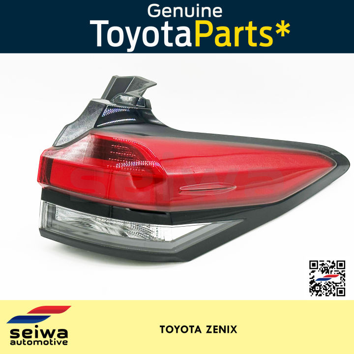Toyota Zenix Tail Light RH (Passenger Side - Outer) - Toyota Auto Parts ...