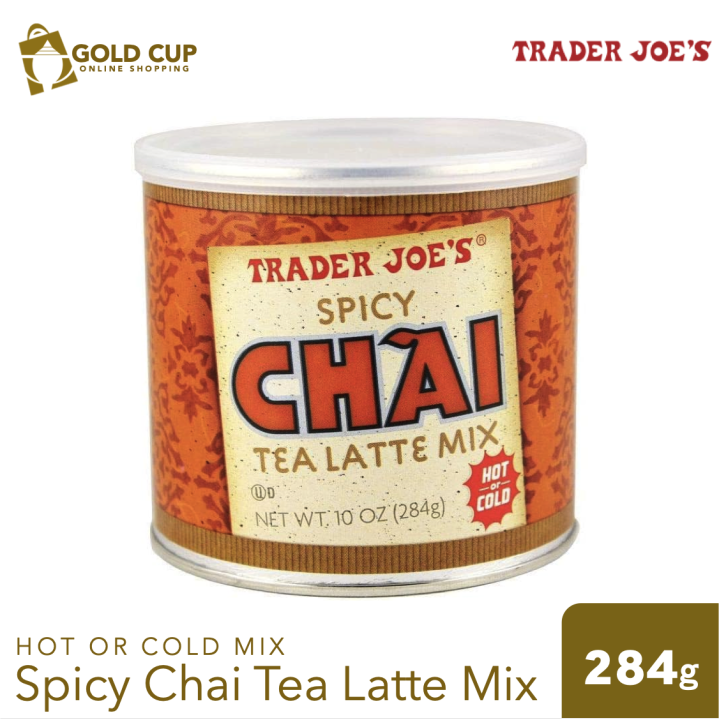 Trader Joe's Spicy Chai Tea Latte Mix 284g (Hot or Cold Mix) | Lazada PH