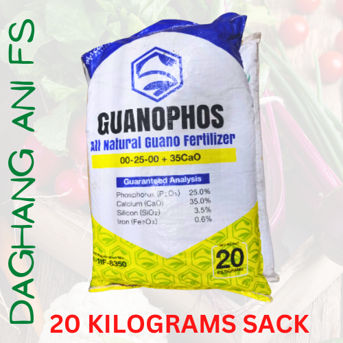 GUANOPHOS ALL NATURAL GUANO FERTILIZER 20 KILOGRAMS SACK | Lazada PH
