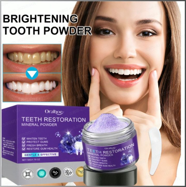 Oral Care Powder Clean and Protect Your Teeth Does not Harm Enamel ...