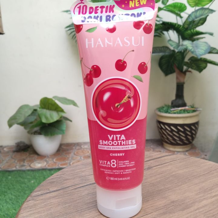 HANASUI Body Spa Cherry 180 ml | Lazada Indonesia