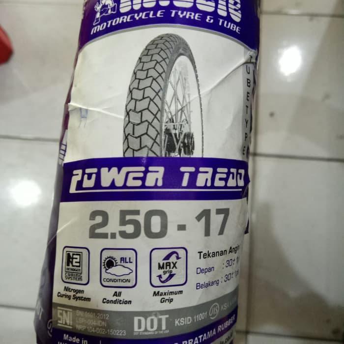 Ban Mizzle 250-17 Power Tread Bukan Tubeless | Lazada Indonesia