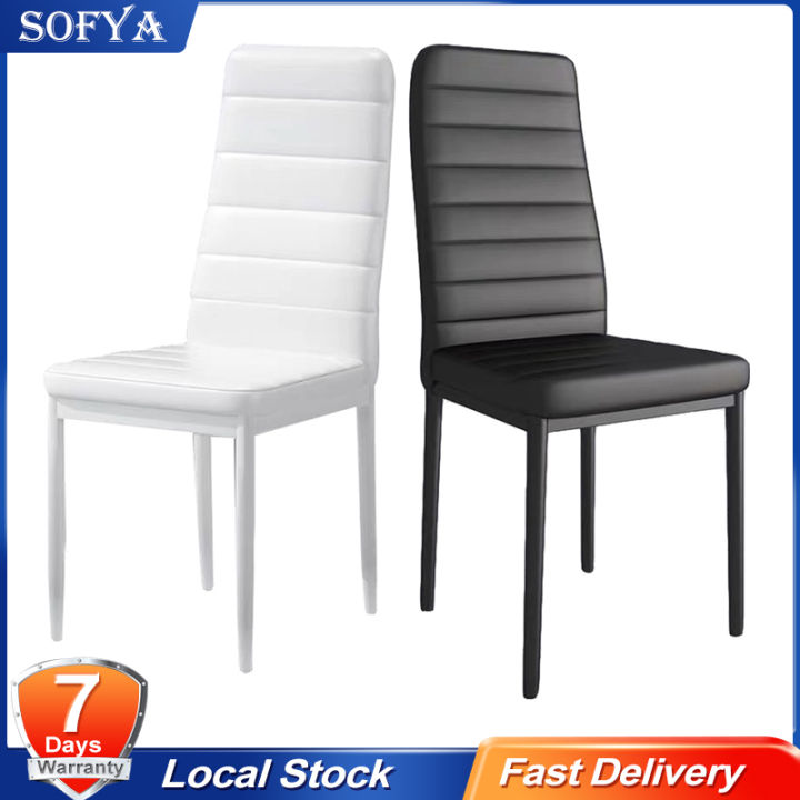 SOFYA Dining Chair Household Modern Chair Backrest Makeup StoolDressing Table Living Room Cafe ...