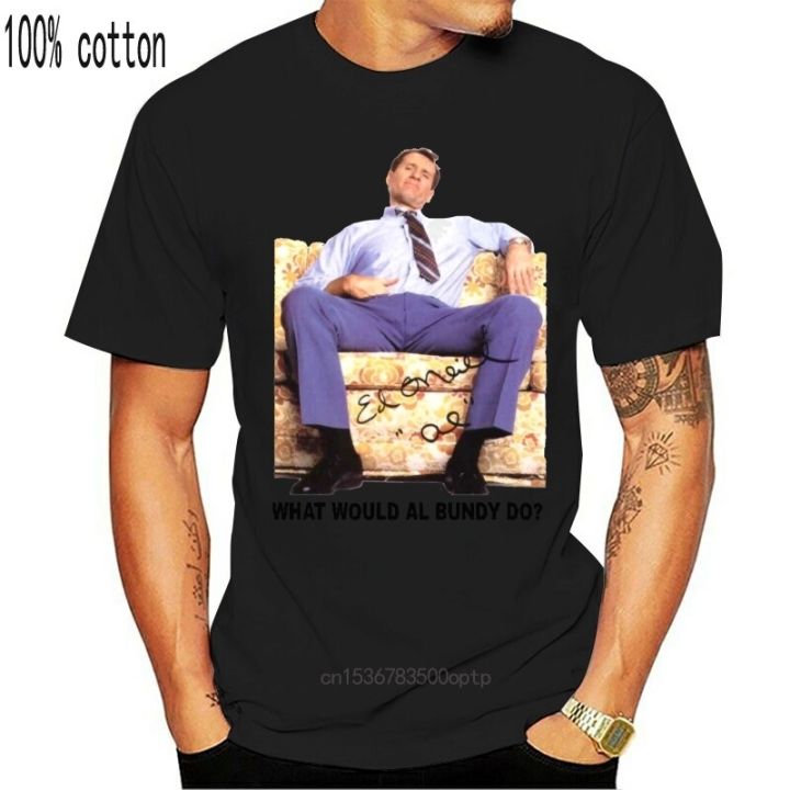 MARRIED WITH CHILDREN AL BUNDY WWD RETRO TV WHITE T-SHIRT | Lazada PH