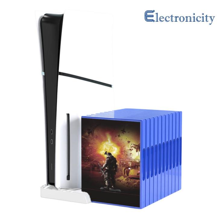 Console Stand Vertical Stand Anti-Slip Game and Disc Storage Rack for ...