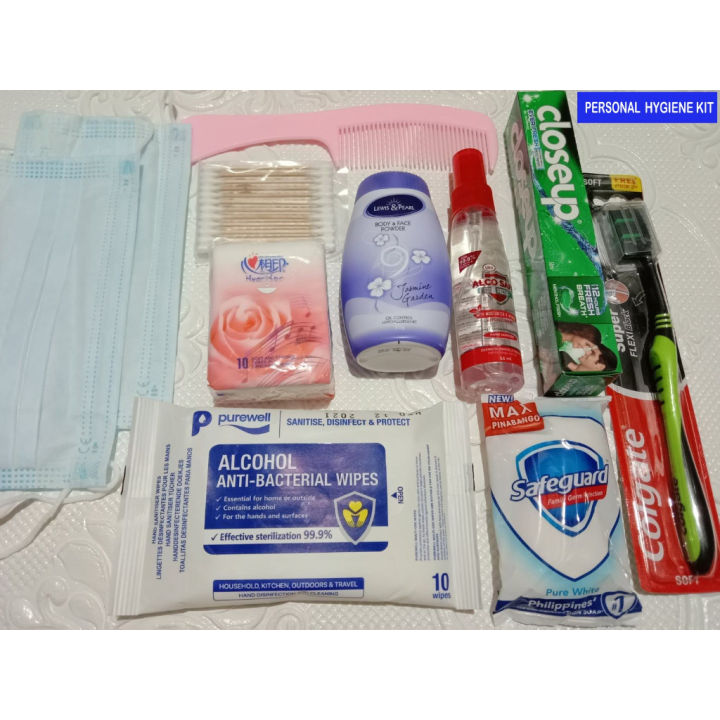 C Personal Hygiene & Protection Kit, Hygiene Kit for Adults, Personal ...