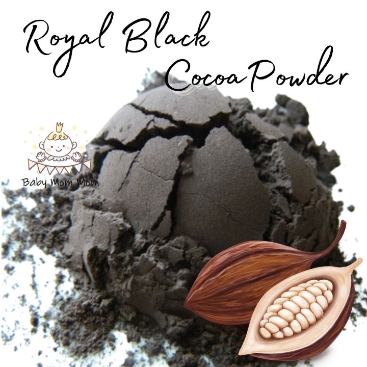 Premium Dark Black Cocoa Powder | 黑巧克力可可粉 | Black Cacao Powder | Black ...
