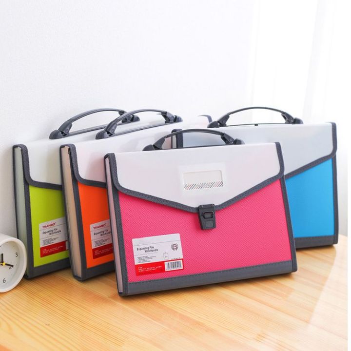 Smartconn 13-Pockets Expanding File Folder with Handle, A4 Size ...