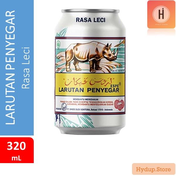 Larutan Cap Badak Kaleng Rasa Leci 320 mL | Lazada Indonesia