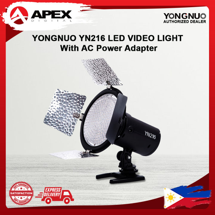 Yongnuo YN216 LED Video Light - with AC Power Adapter | Lazada PH