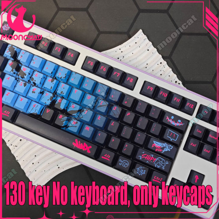 Newly listed 130 Keys Arcane Jinx Keyboard Keycap Color BPT Original ...