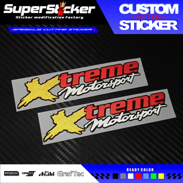 STIKER RACING XTREME | Lazada Indonesia