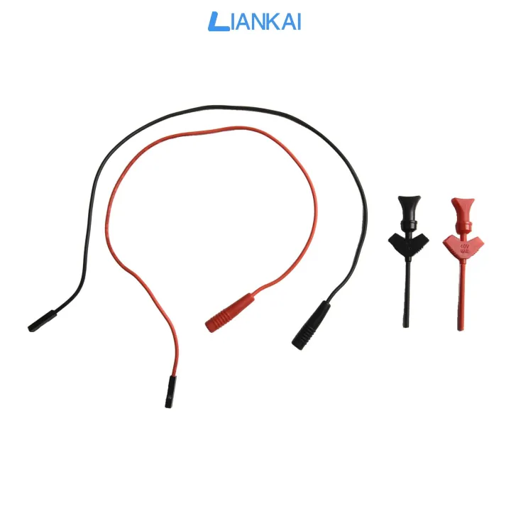 LIANKAI Test Leads Clip with 2mm Socket and 10 Inch Leads for Efficient ...