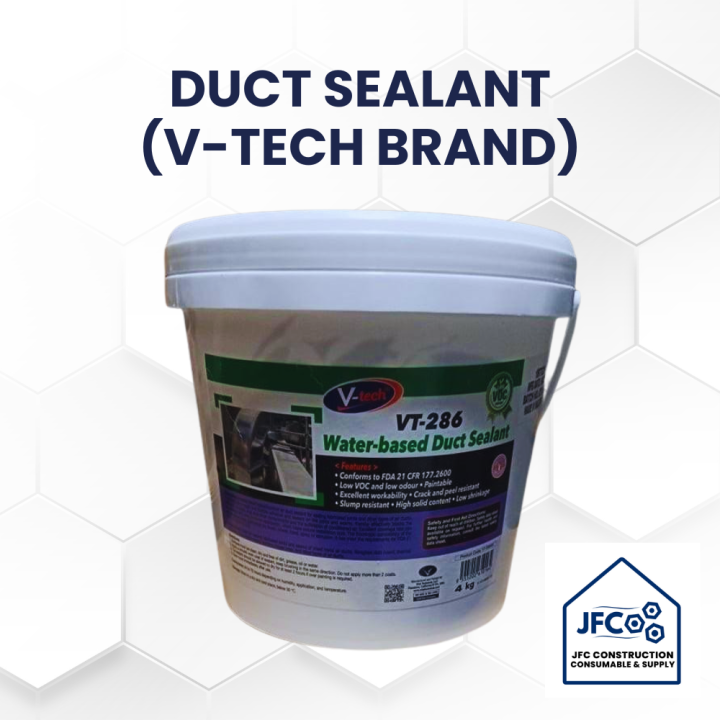 Duct Sealant (V-Tech Brand) Water Based Sealant | Lazada PH