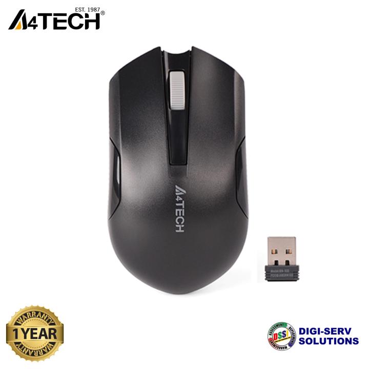 A4Tech G3-200N Wireless Mouse (Black) | Lazada PH