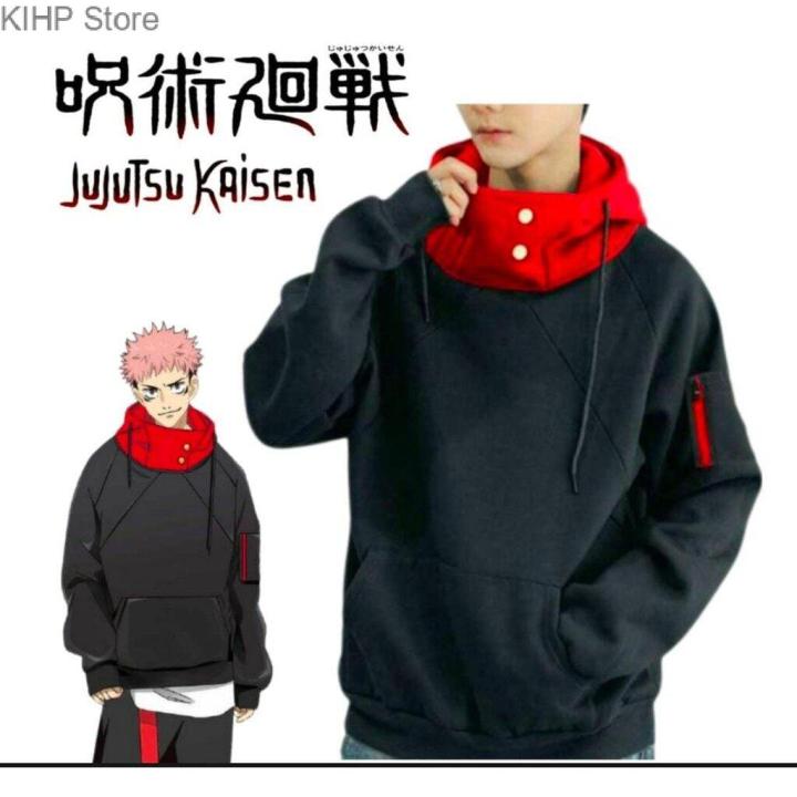 TRY KIHP Store HOT--Anime Yuuji Itadori Jujutsu Kaisen Sweater Jacket ...