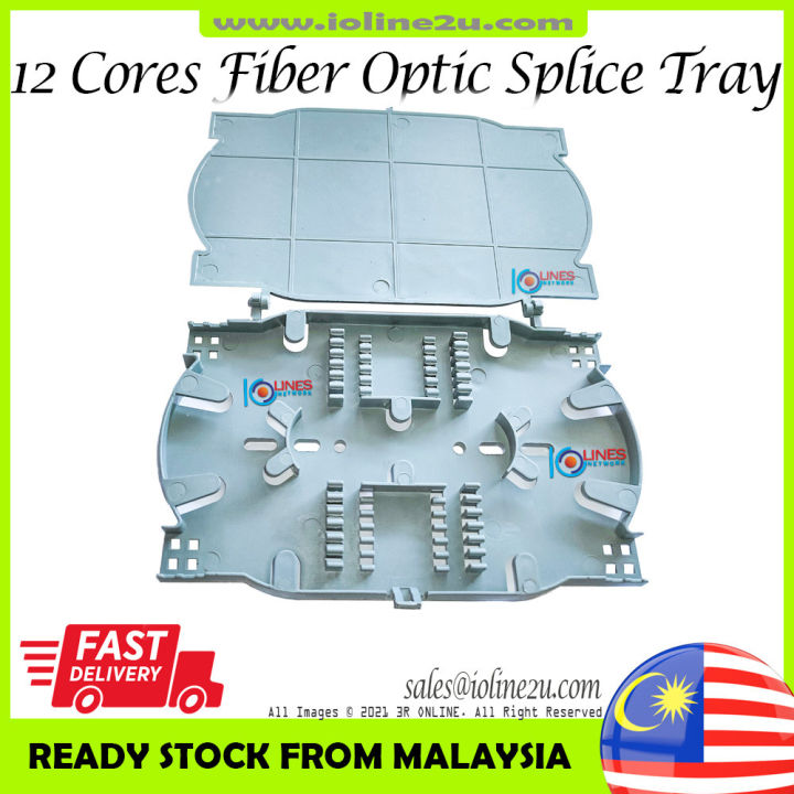 12 core Fiber Optic Splice Tray Splice Termination Tray, Fusion Splice ...