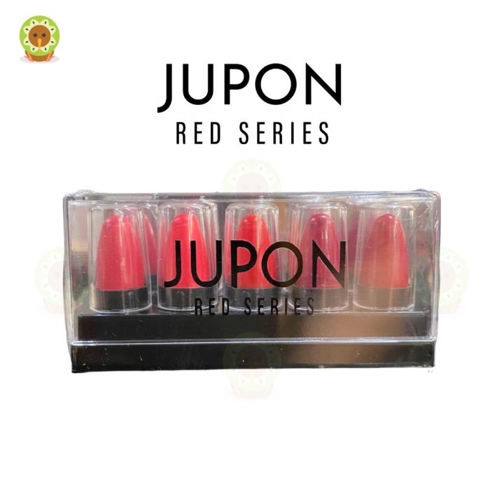 JUPON RED SERIES KIT - LIPSTICK-GLAM SERIES | Lazada Indonesia