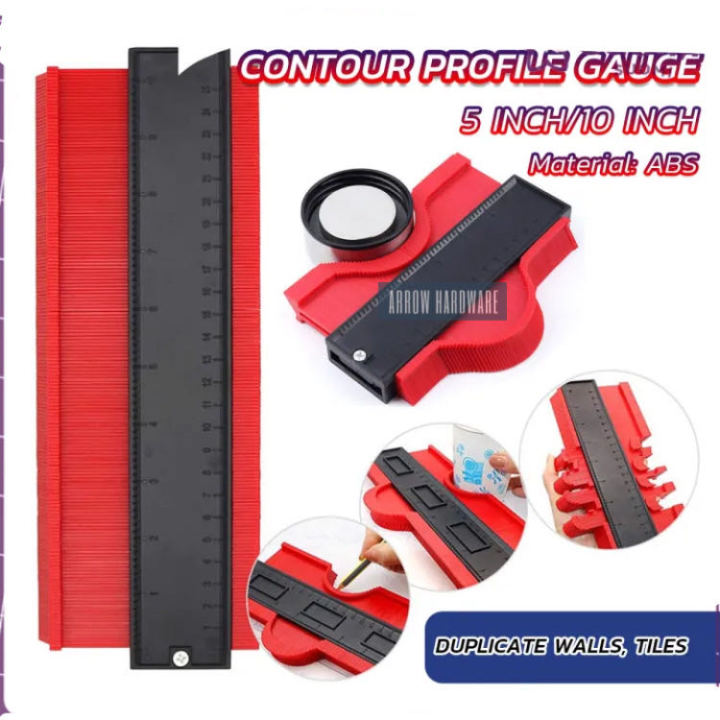 Shape Contour Gauge Duplicator Kit - 10 inch and 5 inch Profile ...