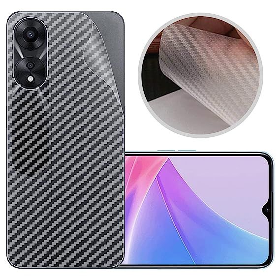 STICKER SKIN CARBON OPPO A78 4G / A78 5G / A58 4G - STIKER GARSKIN ...