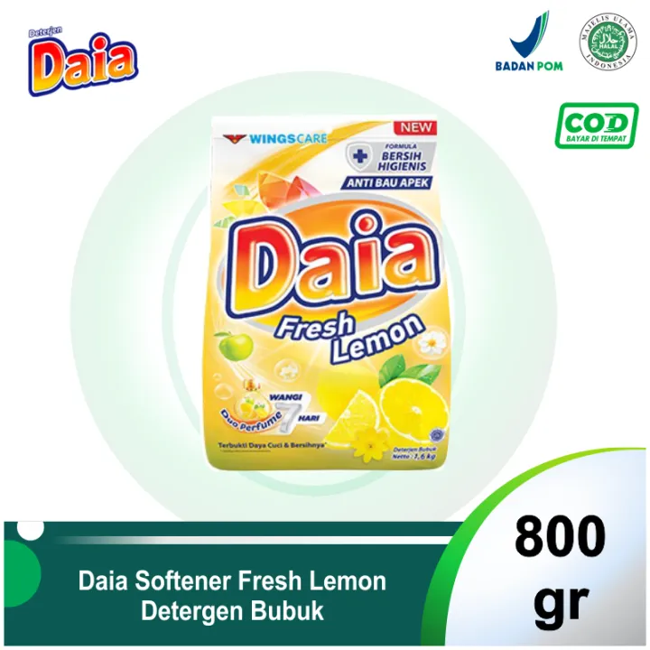Daia Softener 800 gr Duo Parfume - Detergen Bubuk | Lazada Indonesia
