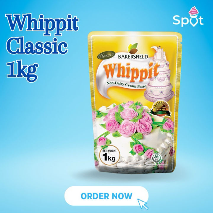 WhippIt Classic and Buttercream Bakersfield 1kg and 500g | Lazada PH