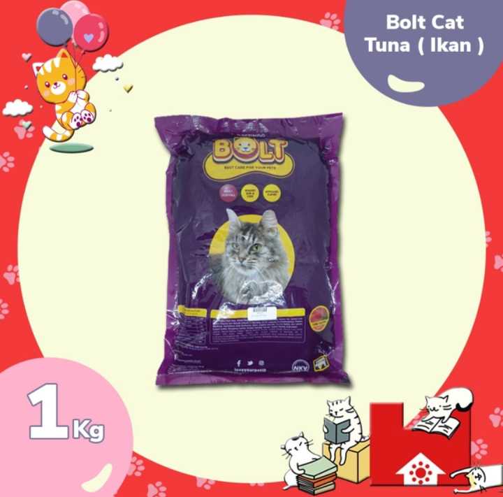 bolt repak 1kg.makanan kring makanan KUCING.bolt pakan kucing yang ...