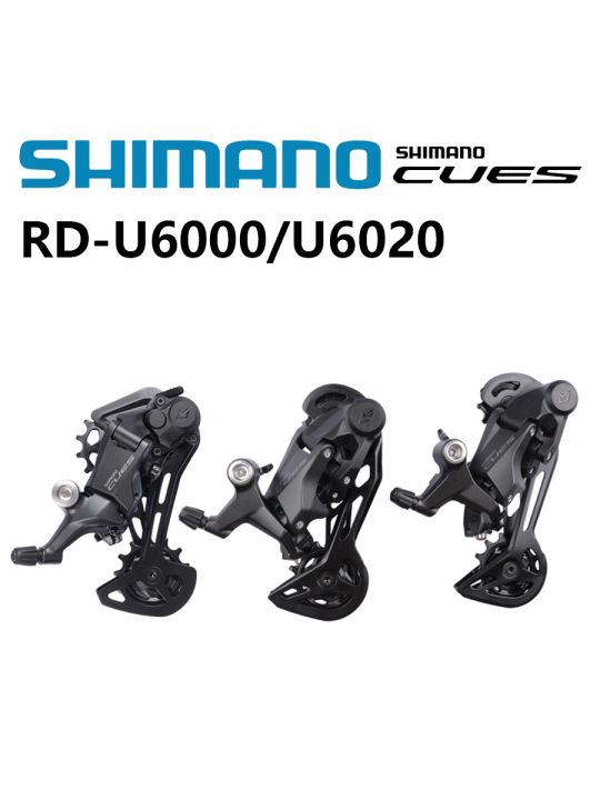 Shimano CUES U6020 U6000 Rear Derailleur SGS Long Cage MTB Mountain Bike 10 Speed 11 Speed RD ...