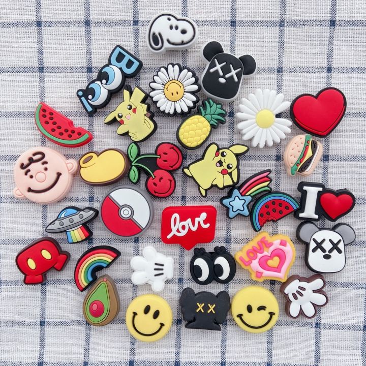 croc women/men shoes button Children Girls Boys shoes jibbitz Button ...