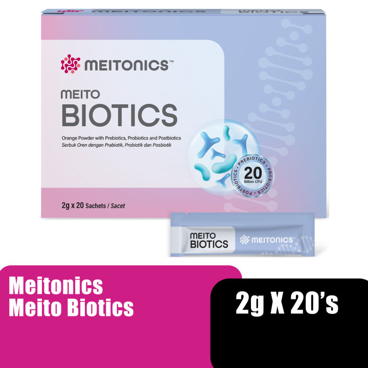 MEITONICS MEITO BIOTICS 2G X 20'S | Lazada