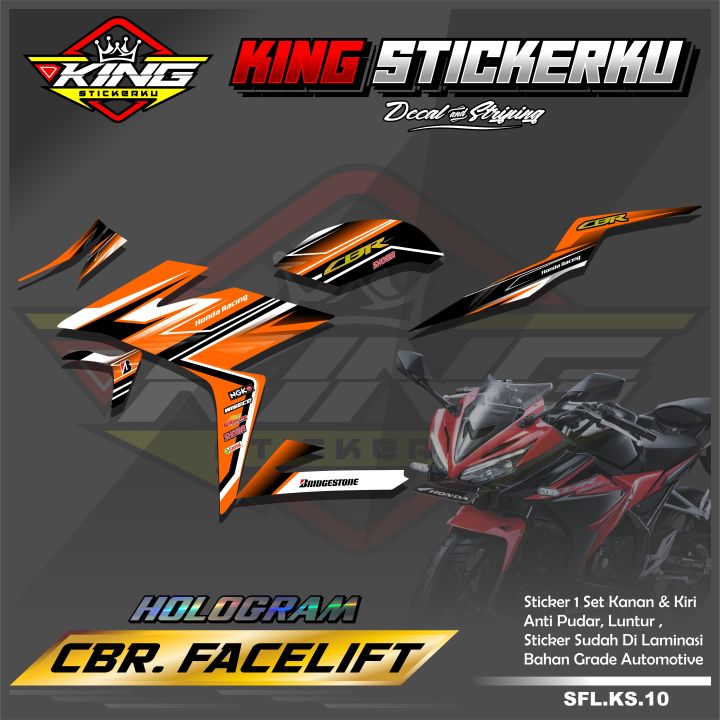 Sticker Striping List Variasi CBR 150 Facelift - Stiker Striping Motor ...