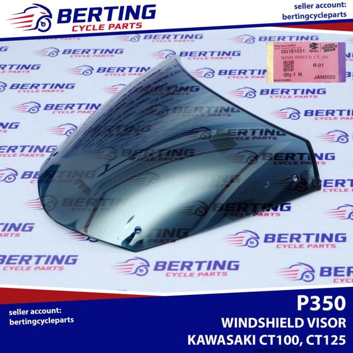Transformer 2000 watts WINDSHIELD VISOR Bajaj Kawasaki CT100 CT125 ...