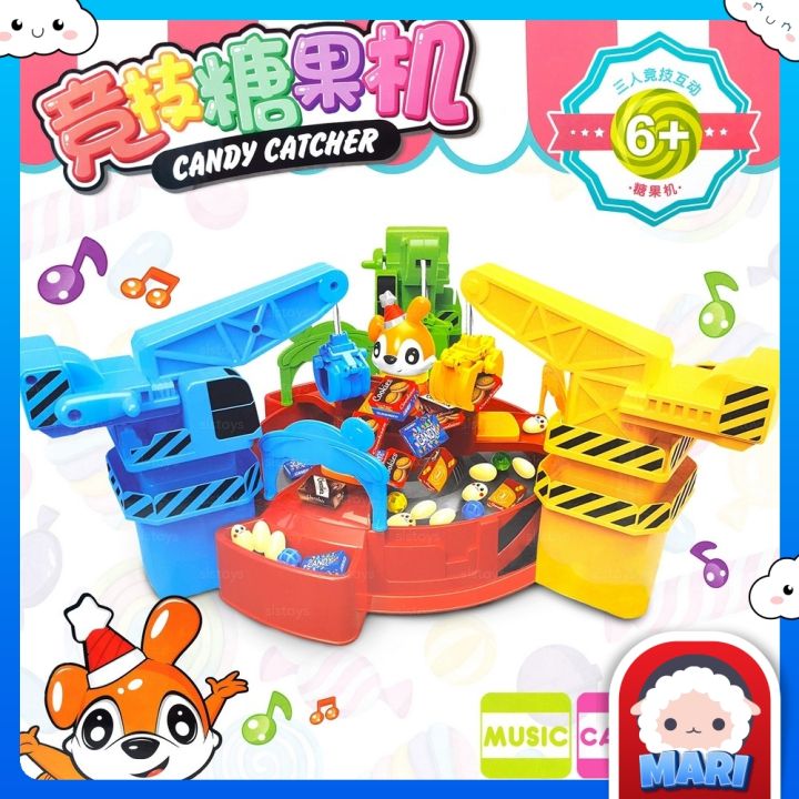 Battery Operated Candy Catcher Claw Machine Crane Multiplayer | Lazada