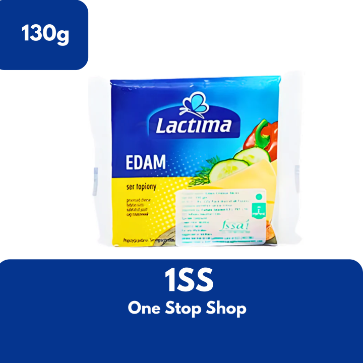 Lactima Cheese Slices, 130g (Edam & Gouda) | Lazada PH