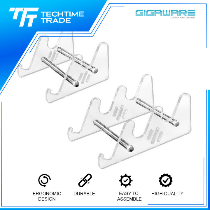 Acrylic Keyboard Display Stand 2-Tier | 3-Tier Keyboard Holder ...