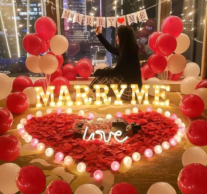 FebuLuv 💕 SURPRISE MARRY ME PROPOSE PACKAGE | Lazada