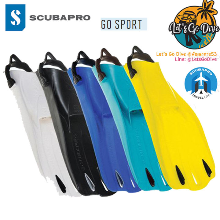 SCUBAPRO - Go Sport Fin ฟินอุ๋ง - Open heel fins - Travel lite fin ...