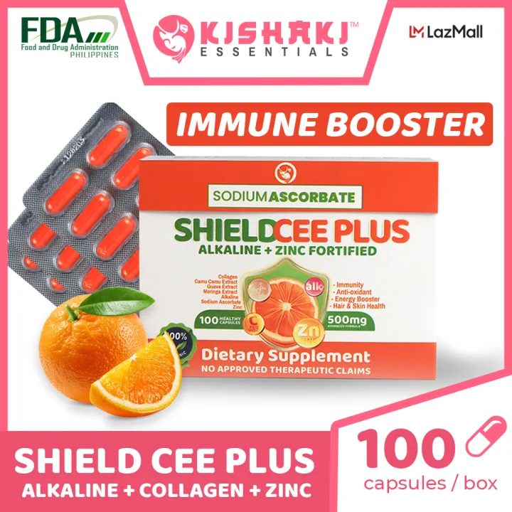 Original SHIELD CEE PLUS by Kishaki Essentials Sodium Ascorbate ...