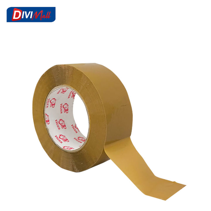 Tiger Packing Tape 2-inch 200m Tan/Clear | Lazada PH