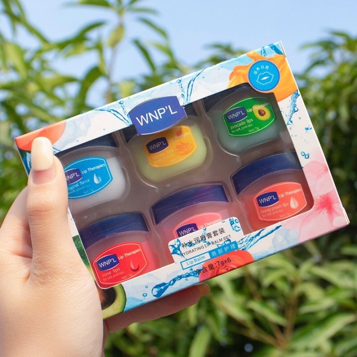 ปลีก/ส่ง ลิปบาล์ม WNP'L Hydrating Lip Balm Set มอยส์เจอร์ไรซิ่ง ลิป ...