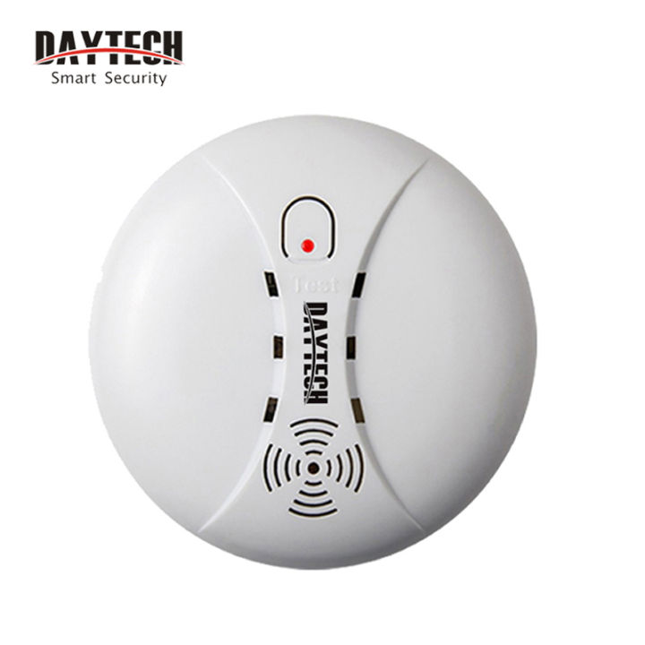 DAYTECH Fire Smoke Alarm Detector Firealarm Bell Portable Smoke ...