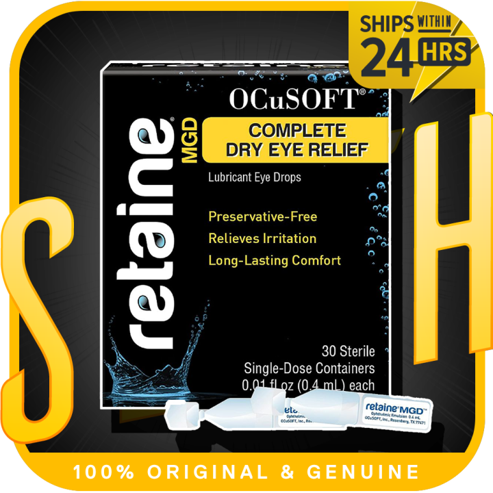 OCuSOFT Retaine MGD Ophthalmic Emulsion - Complete Dry Eye Relief ...